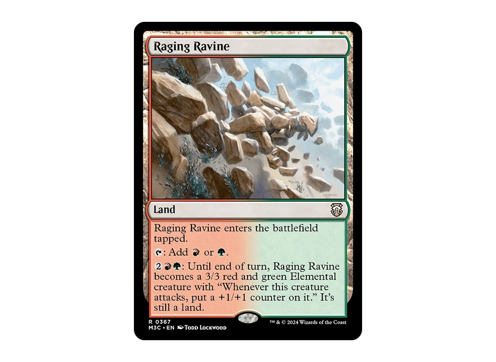 Raging Ravine R :Foil [M3C 0367] [EN](Modern Horizons 3) | SNKRDUNK