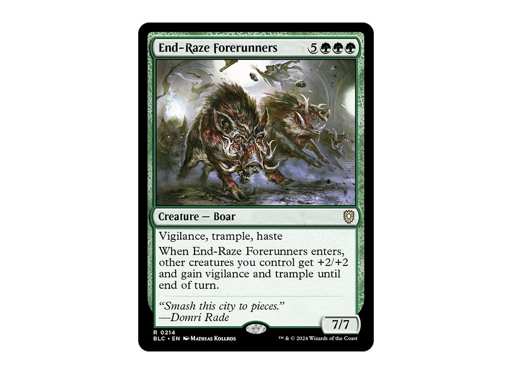 End-Raze Forerunners R [BLC 0214] [EN](Bloomburrow) | SNKRDUNK
