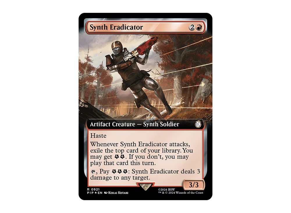 Synth Eradicator R :Foil [PIP 0921] [EN](Fallout) | SNKRDUNK