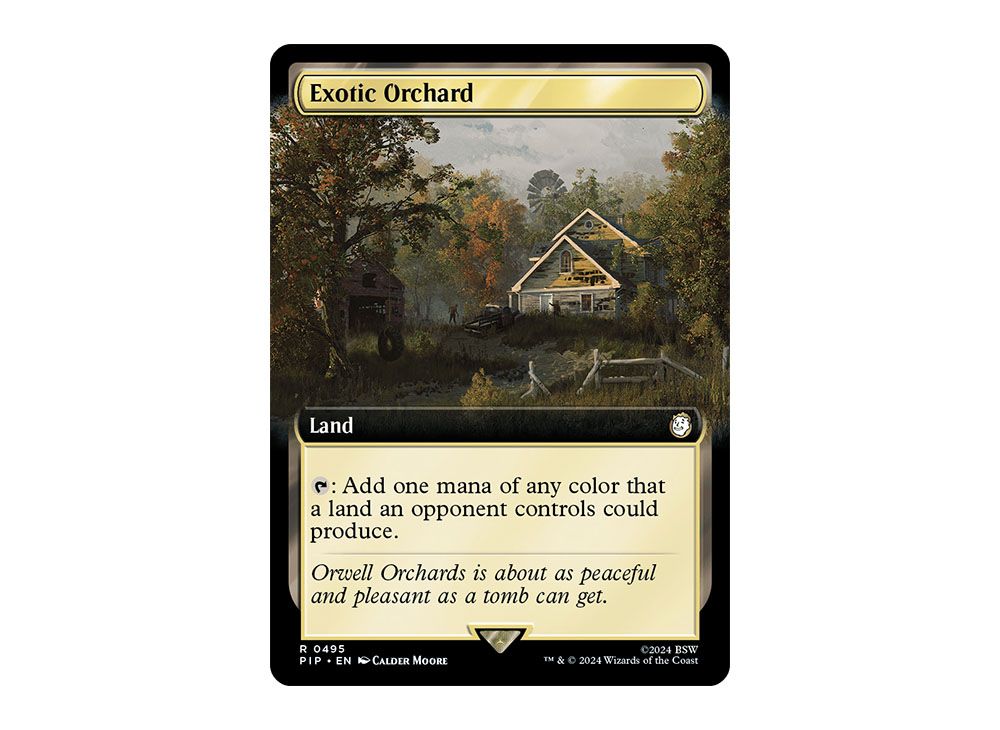 Exotic Orchard R :Foil [PIP 0495] [EN](Fallout) | SNKRDUNK