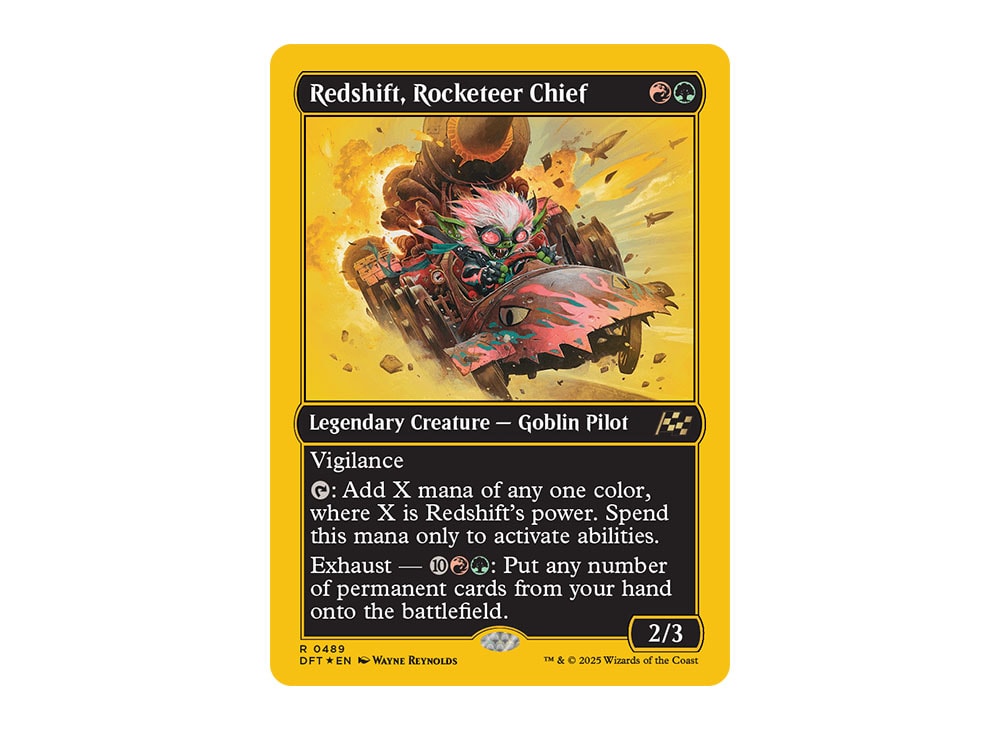 Redshift Rocketeer Chief R :Foil [DFT 0489] [EN](Aetherdrift) | SNKRDUNK