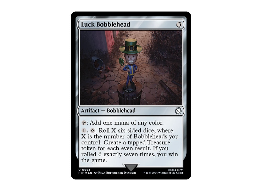 Luck Bobblehead U :Foil [PIP 0663] [EN](Fallout) | SNKRDUNK