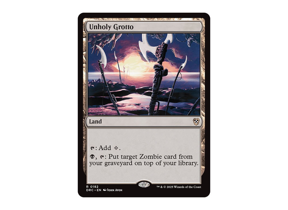 Unholy Grotto R [DRC 0182] [EN](Aetherdrift) | SNKRDUNK