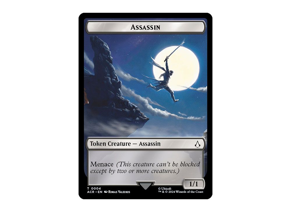 Assassin Token T :Foil [ACR 0004] [EN](ASSASSIN'S CREED) | SNKRDUNK