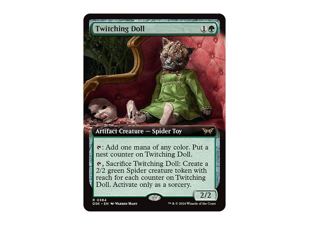 Twitching Doll R :Foil [DSK 0384] [EN](Duskmourn : House of Horror ...