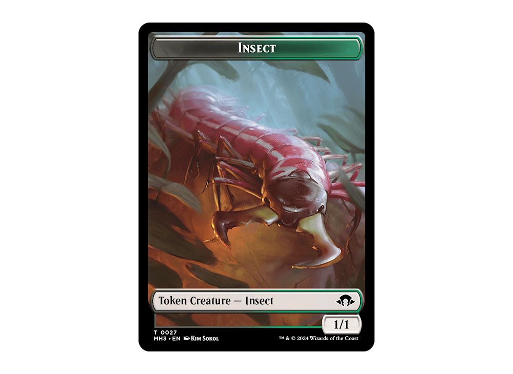 Insect Token T :Foil [MH3 0027] [EN](Modern Horizons 3) | SNKRDUNK