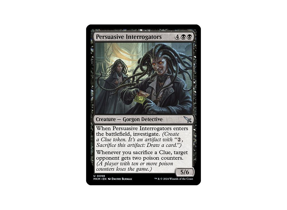 Persuasive Interrogators U :Foil [MKM 0098] [EN](Murders at Karlov ...