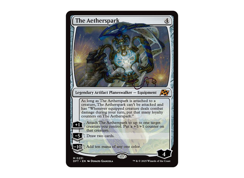 The Aetherspark M :Foil [DFT 0231] [EN](Aetherdrift) | SNKRDUNK