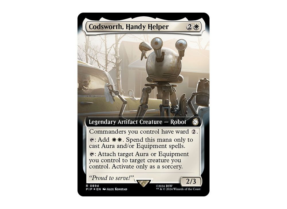 Codsworth Handy Helper R :Foil [PIP 0894] [EN](Fallout) | SNKRDUNK