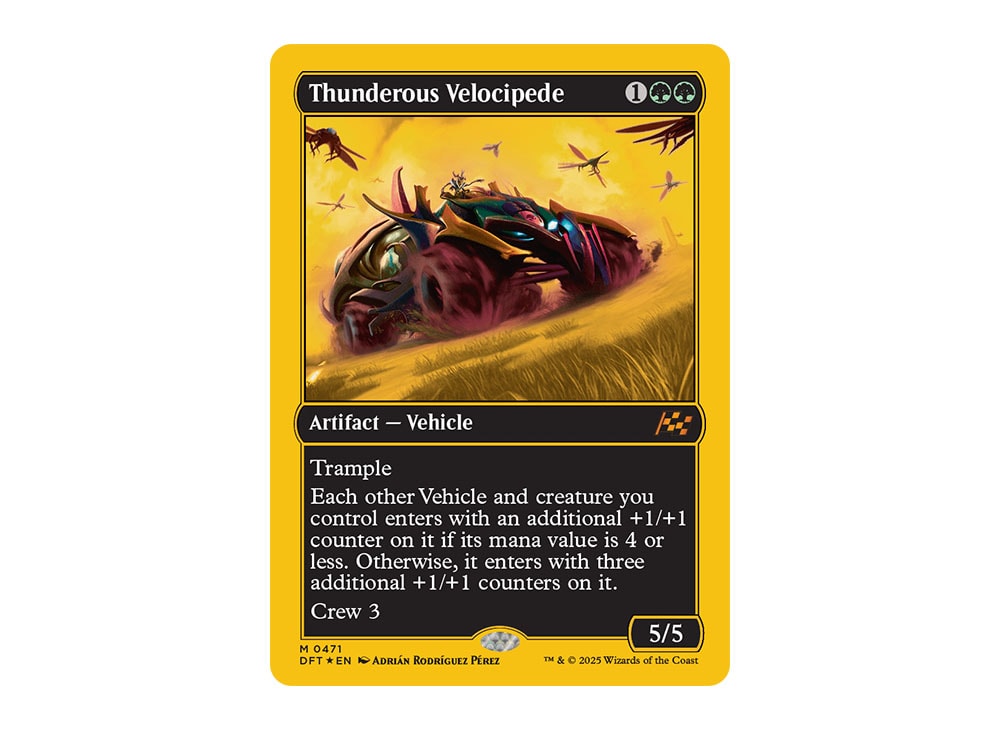Thunderous Velocipede M :Foil [DFT 0471] [EN](Aetherdrift) | SNKRDUNK