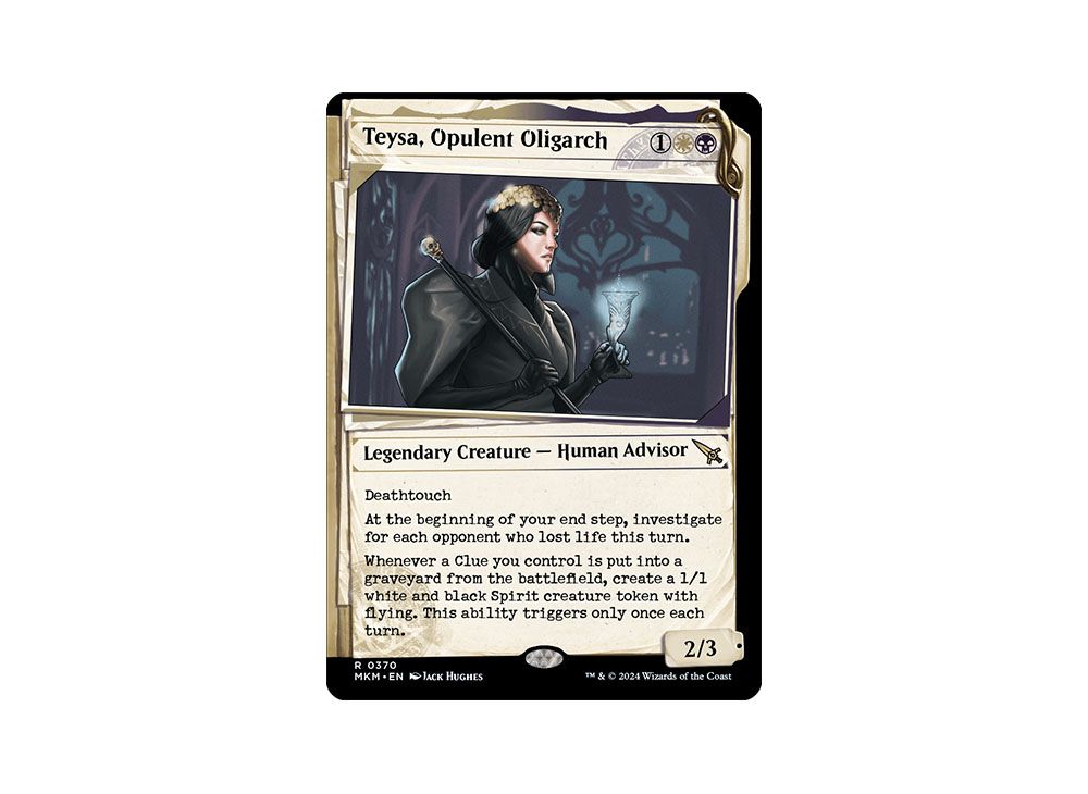 Teysa Opulent Oligarch R :Foil [MKM 0370] [EN](Murders at Karlov Manor ...