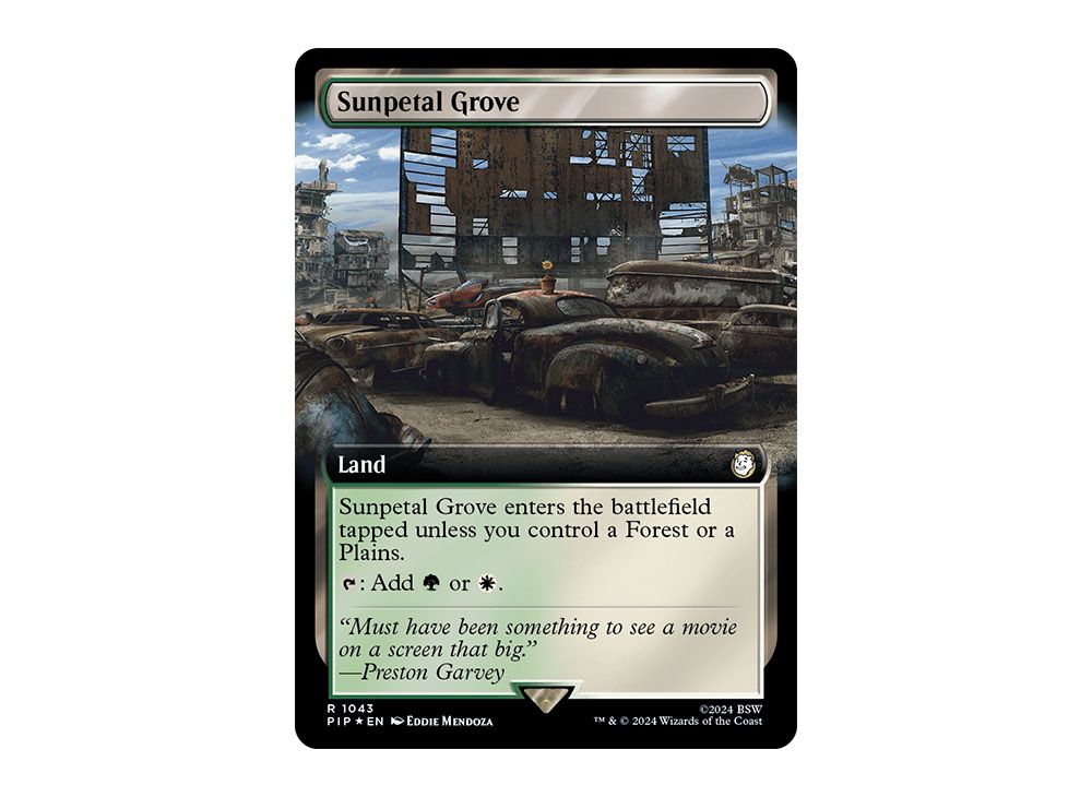 Sunpetal Grove R :Foil [PIP 1043] [EN](Fallout) | SNKRDUNK