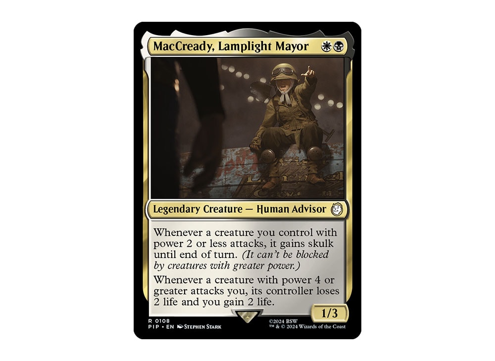 MacCready Lamplight Mayor R :Foil [PIP 0108] [EN](Fallout) | SNKRDUNK