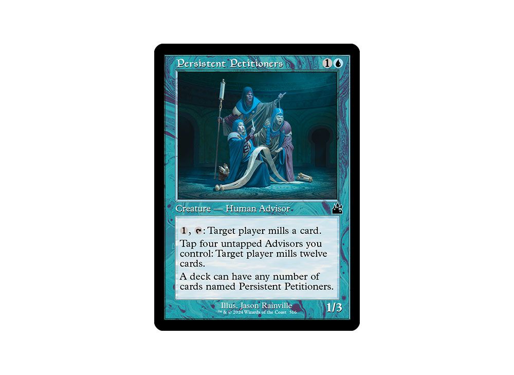 Persistent Petitioners C :Foil :Retro Frame [RVR 316] [EN](Ravnica ...