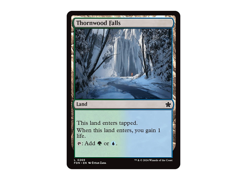 Thornwood Falls L :Foil [FDN 0269] [EN](Foundations) | SNKRDUNK