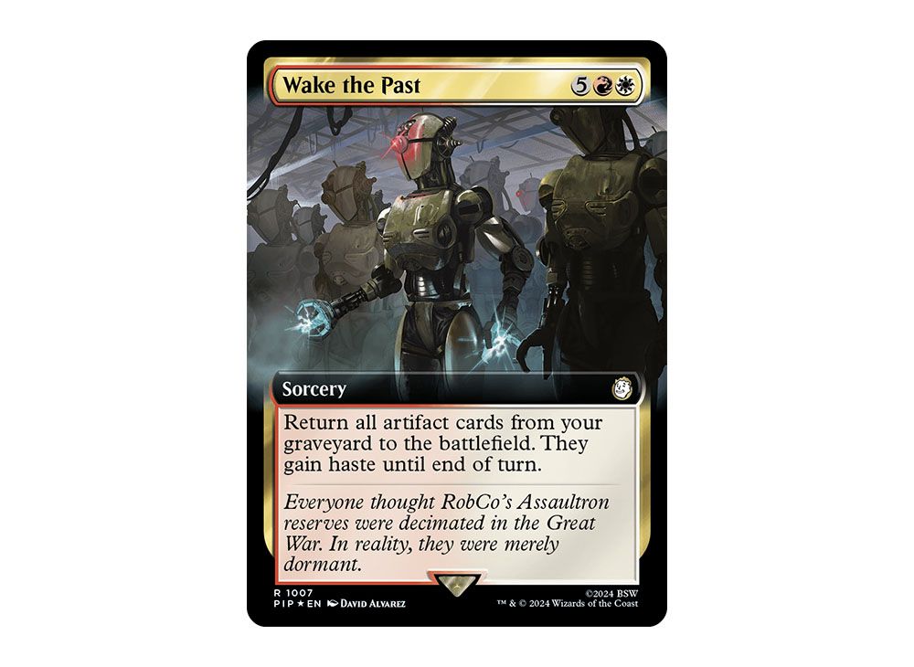 Wake the Past R :Foil [PIP 1007] [EN](Fallout) | SNKRDUNK
