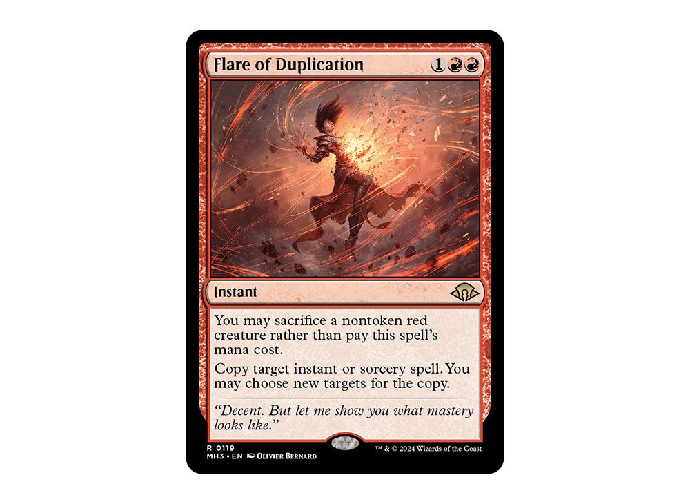 Flare of Duplication R :Foil [MH3 0119] [EN](Modern Horizons 3) | SNKRDUNK