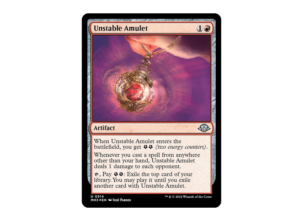 Unstable Amulet U [MH3 0514] [EN](Modern Horizons 3) | SNKRDUNK
