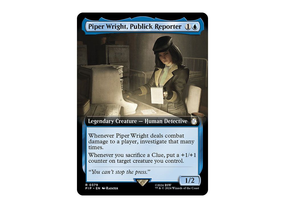 Piper Wright Publick Reporter R :Foil [PIP 0379] [EN](Fallout) | SNKRDUNK
