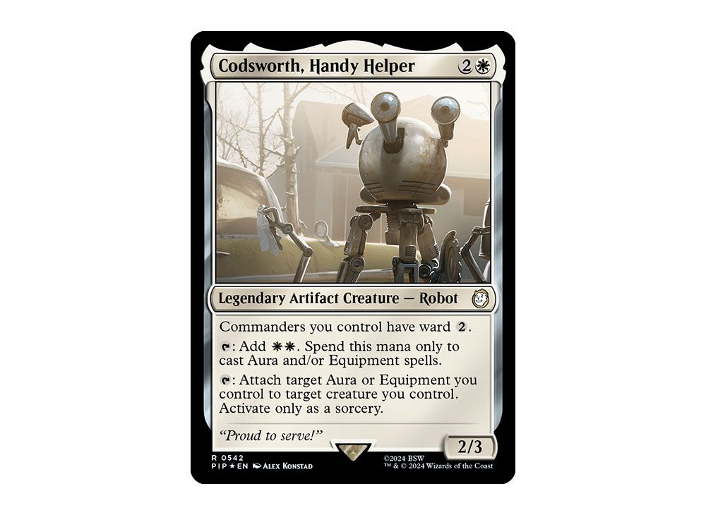 Codsworth Handy Helper R :Foil [PIP 0542] [EN](Fallout) | SNKRDUNK