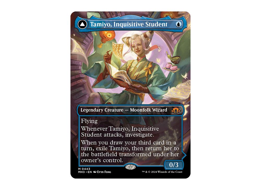 Tamiyo Inquisitive Student / Tamiyo Seasoned Scholar M :Foil ...