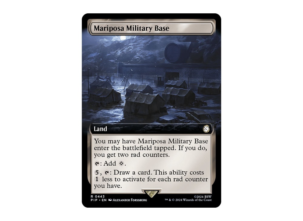 Mariposa Military Base R :Foil [PIP 0443] [EN](Fallout) | SNKRDUNK