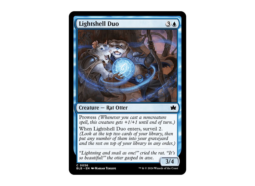 Lightshell Duo C :Foil [BLB 0056] [EN](Bloomburrow) | SNKRDUNK