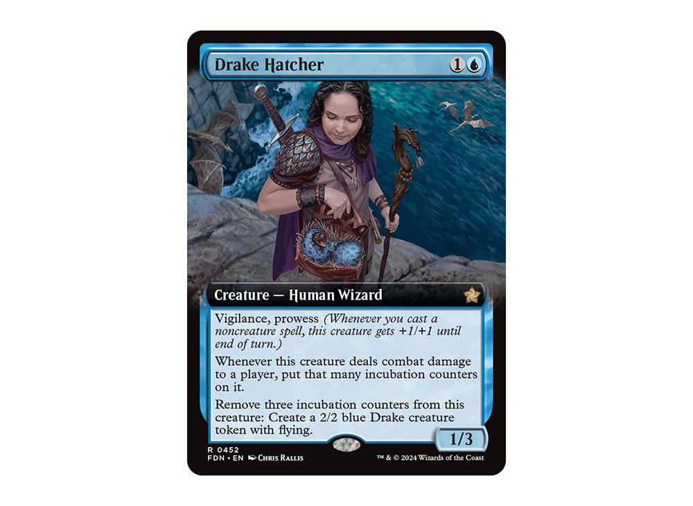 Drake Hatcher R :Foil [FDN 0452] [EN](Foundations) | SNKRDUNK