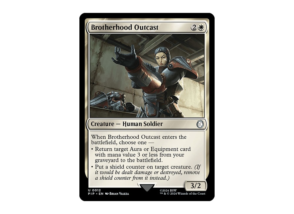 Brotherhood Outcast U :Foil [PIP 0012] [EN](Fallout) | SNKRDUNK