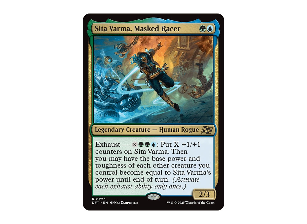 Sita Varma Masked Racer R :Foil [DFT 0223] [EN](Aetherdrift) | SNKRDUNK