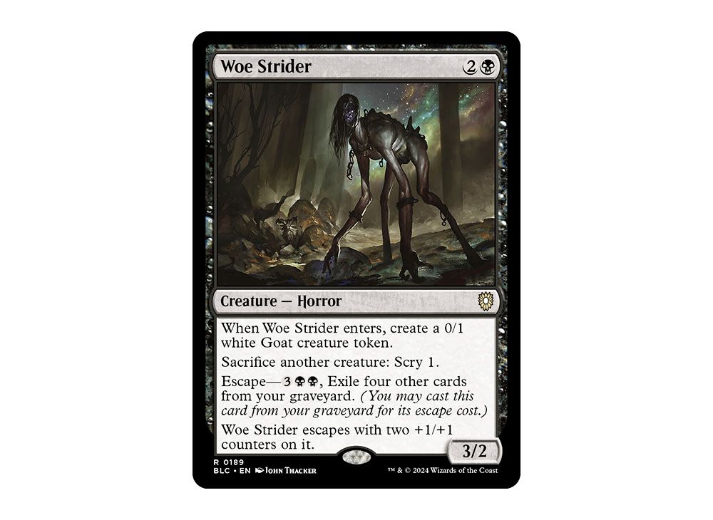 Woe Strider R [BLC 0189] [EN](Bloomburrow) | SNKRDUNK