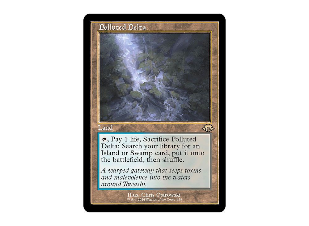 Polluted Delta R :Foil :Retro Frame [MH3 438] [EN](Modern Horizons 3 ...