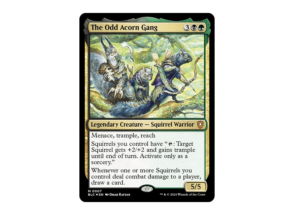The Odd Acorn Gang M :Foil [BLC 0007] [EN](Bloomburrow) | SNKRDUNK