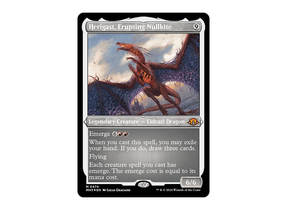 Herigast Erupting Nullkite M :Foil [MH3 0474] [EN](Modern Horizons 3 ...