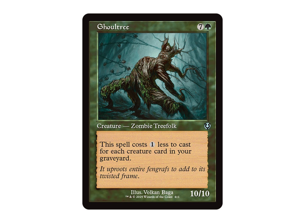 Ghoultree U :Foil :Retro Frame [INR 411] [EN](Innistrad Remastered ...