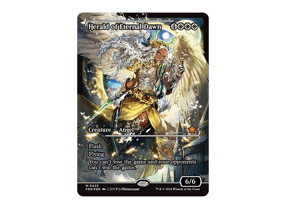 Herald of Eternal Dawn M :Foil [FDN 0423] [EN](Foundations) | SNKRDUNK