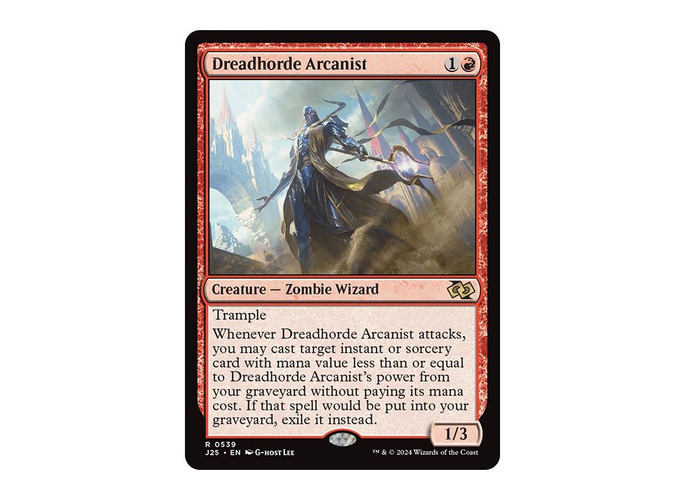 Dreadhorde Arcanist R [J25 0539] [EN](Foundations) | SNKRDUNK