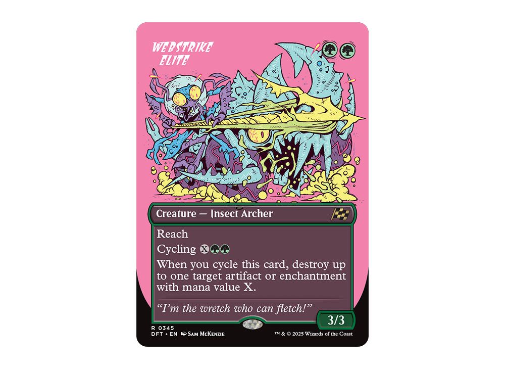 Webstrike Elite R :Foil [DFT 0345] [EN](Aetherdrift) | SNKRDUNK