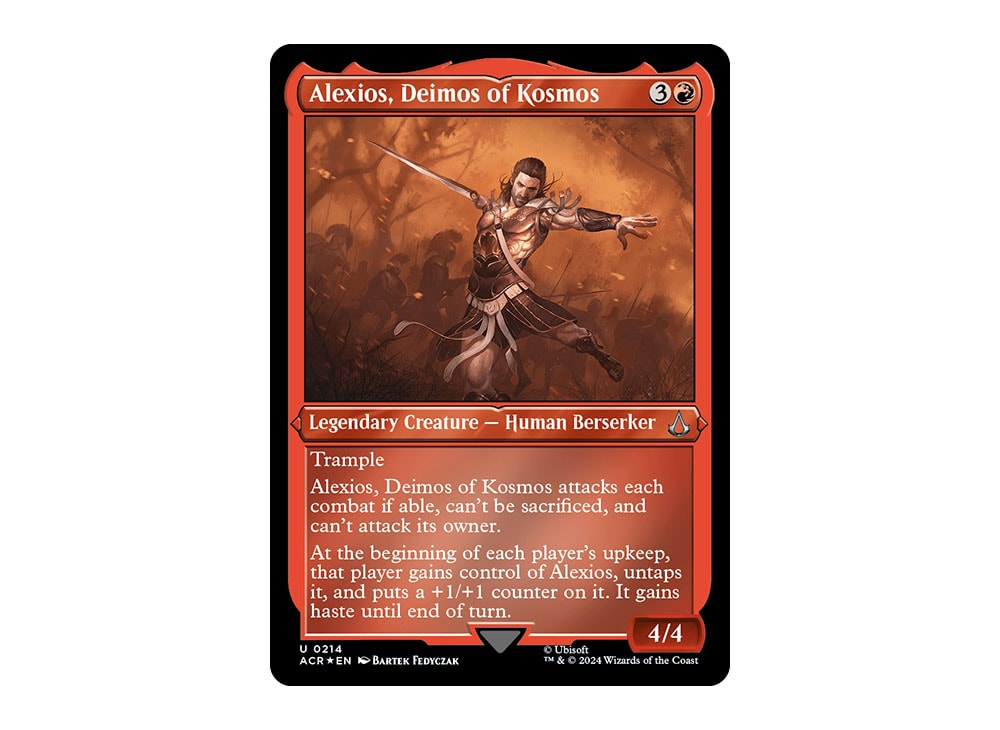 Alexios Deimos of Kosmos U :Foil [ACR 0214] [EN](ASSASSIN'S CREED ...