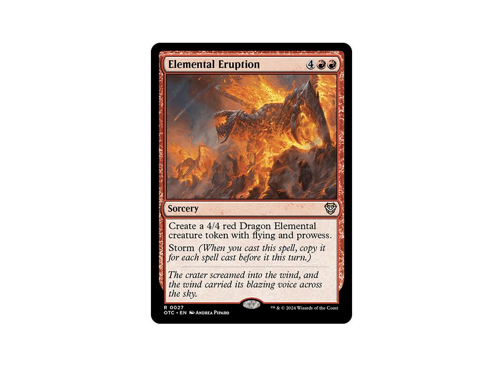Elemental Eruption R [OTC 0027] [EN](Outlaws of Thunder Junction ...