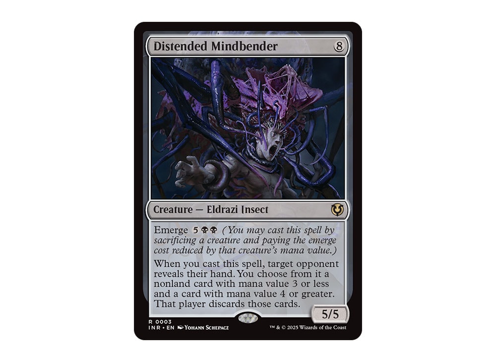 Distended Mindbender R :Foil [INR 0003] [EN](Innistrad Remastered ...