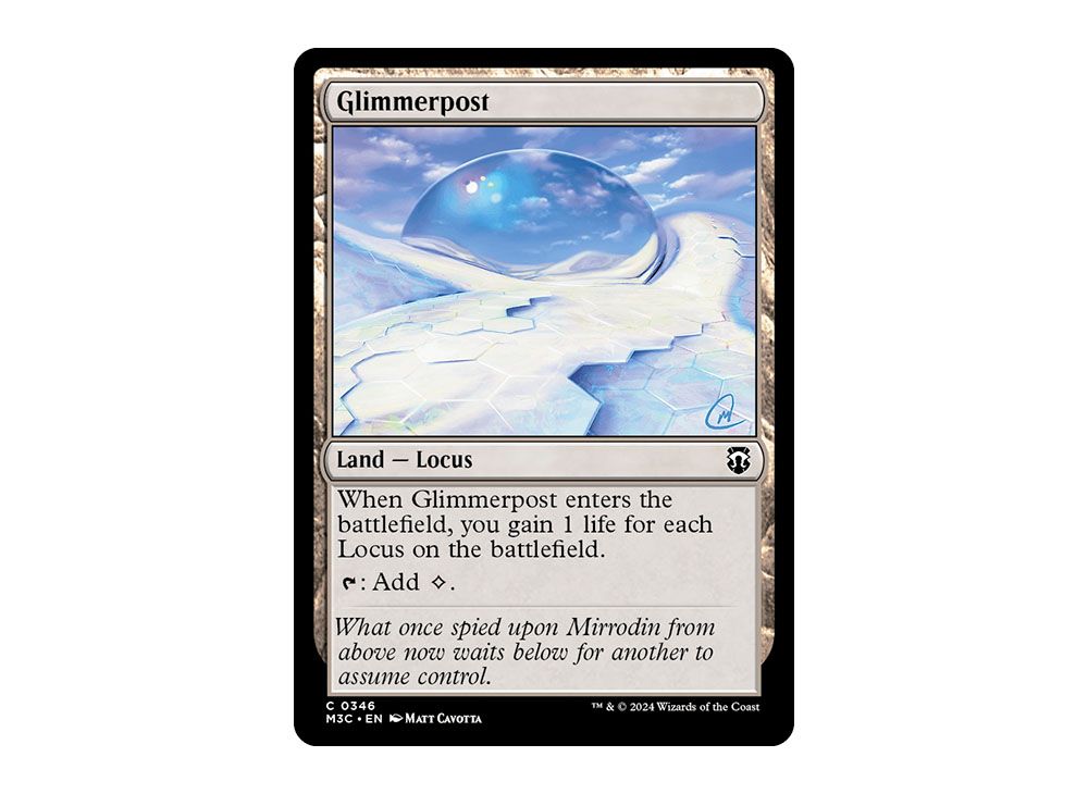 Glimmerpost C :Foil [M3C 0346] [EN](Modern Horizons 3) | SNKRDUNK