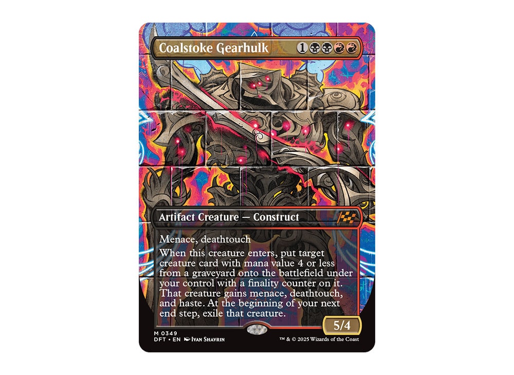 Coalstoke Gearhulk M :Foil [DFT 0349] [EN](Aetherdrift) | SNKRDUNK