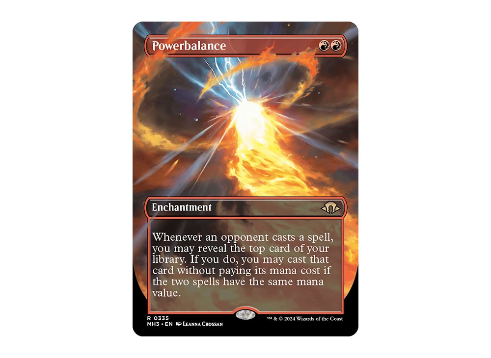 Powerbalance R :Foil :Borderless [MH3 0335] [EN](Modern Horizons 3 ...