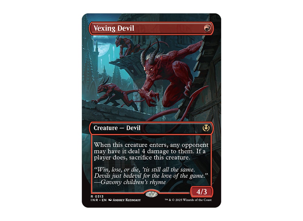 Vexing Devil R :Foil [INR 0313] [EN](Innistrad Remastered) | SNKRDUNK