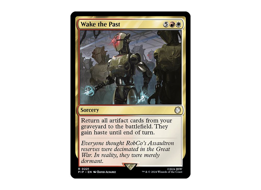Wake the Past R :Foil [PIP 0221] [EN](Fallout) | SNKRDUNK
