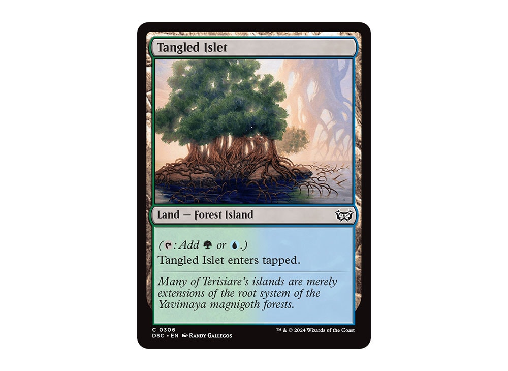 Tangled Islet C [DSC 0306] [EN](Duskmourn : House of Horror) | SNKRDUNK