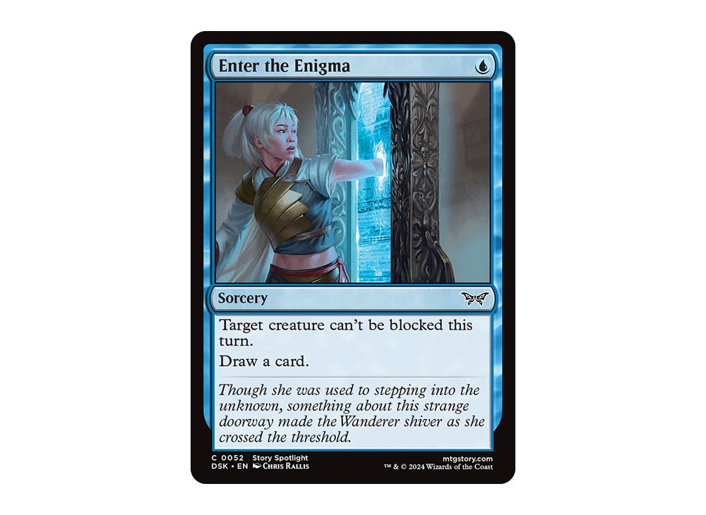 Enter the Enigma C :Foil [DSK 0052] [EN](Duskmourn : House of Horror) | SNKRDUNK