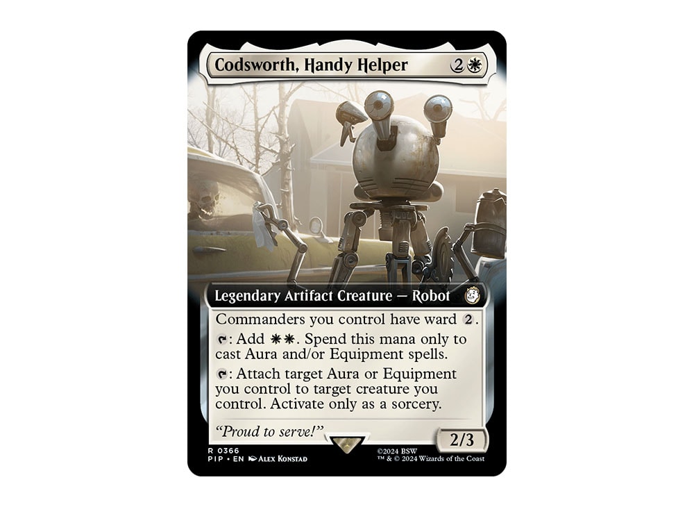 Codsworth Handy Helper R :Foil [PIP 0366] [EN](Fallout) | SNKRDUNK