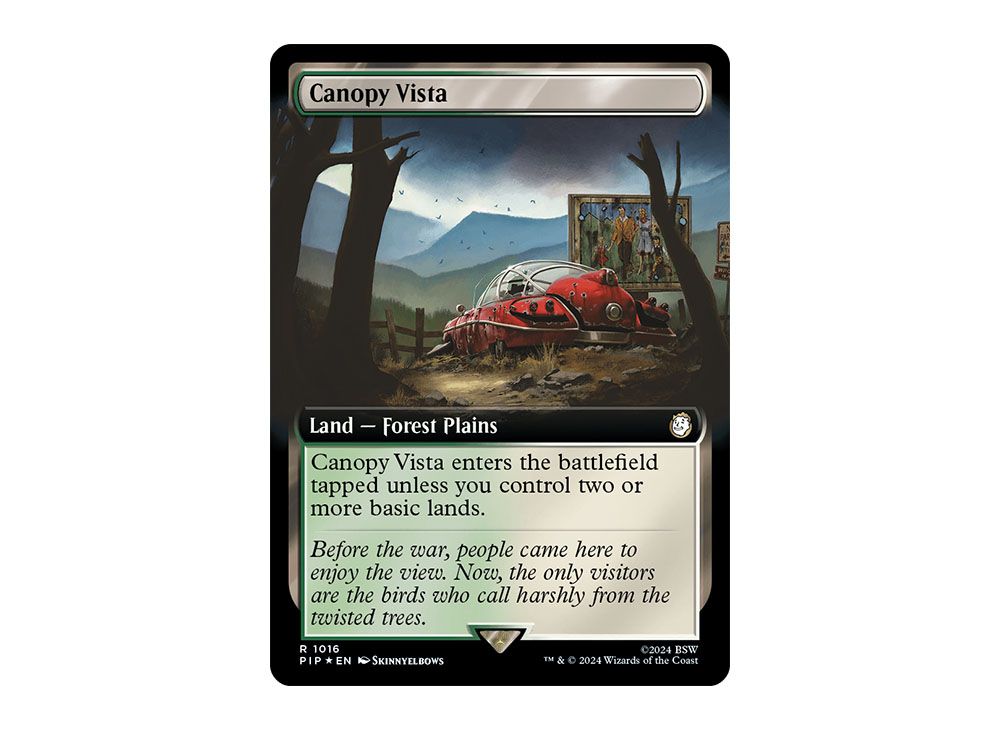 Canopy Vista R :Foil [PIP 1016] [EN](Fallout) | SNKRDUNK